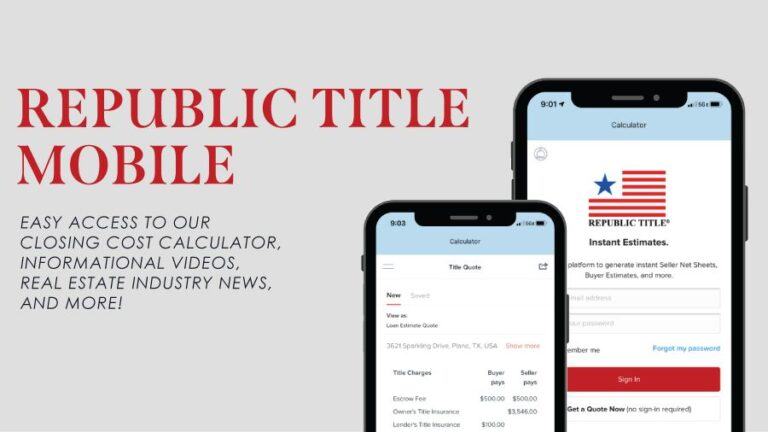 Republic Title Mobile - Republic Title